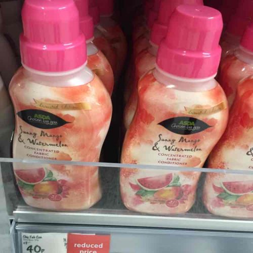 Asda Rawtenstall mango watermelon fabric conditioner 21 washes - £0.40 ...